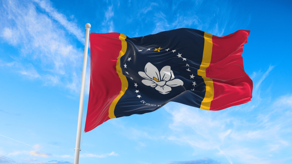 Study: Mississippi has one of the most recognizable state flags in the ...
