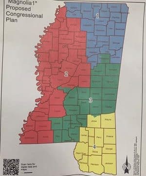 Updated congressional map finalized by Mississippi lawmakers ...