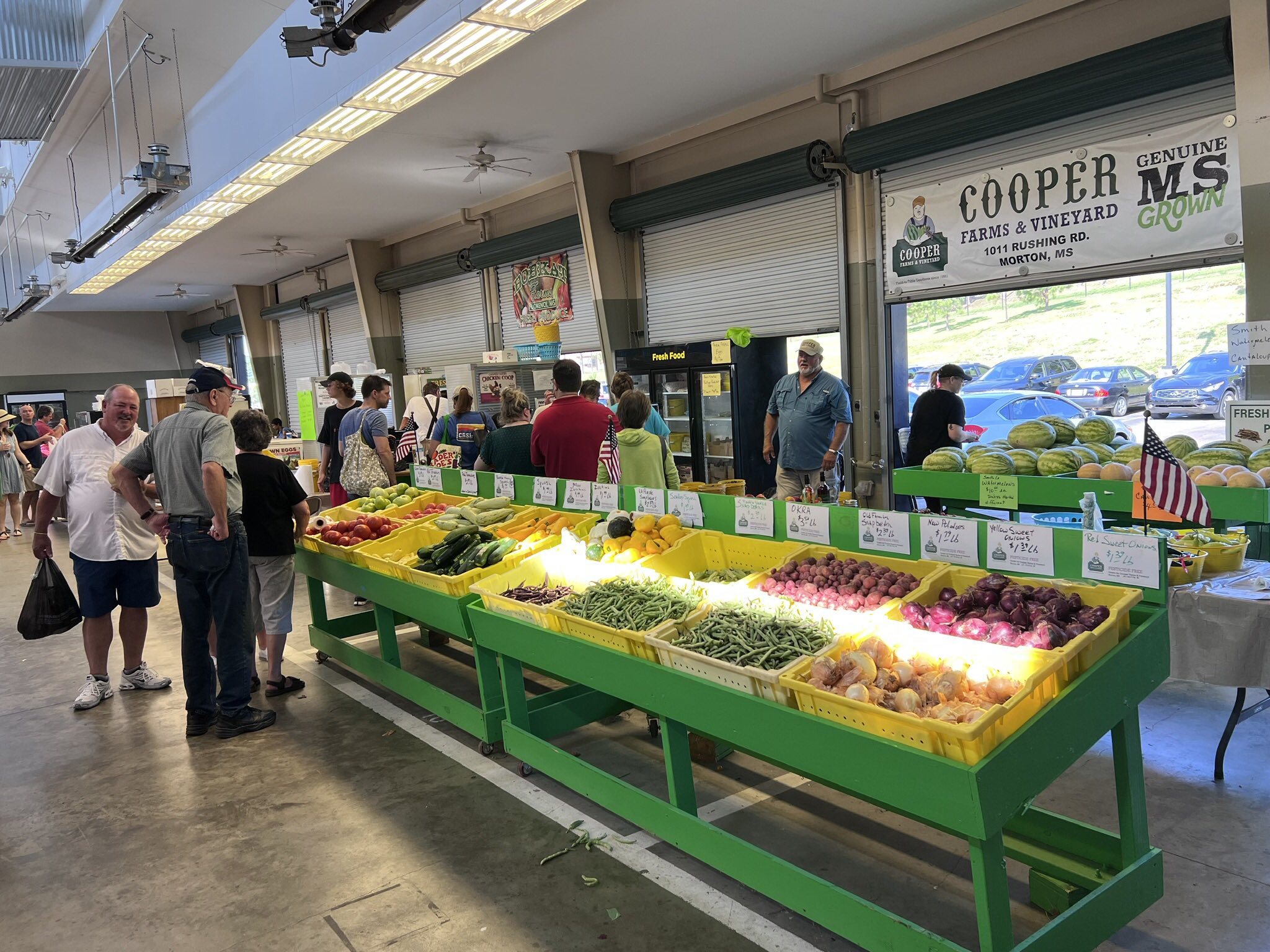 Mississippi joins the harvest for National Farmers Market Week. Here’s ...