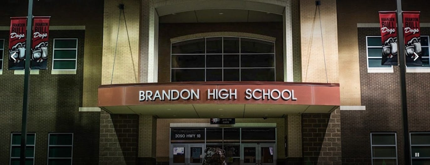 Brandon High School football player passes away during practice ...