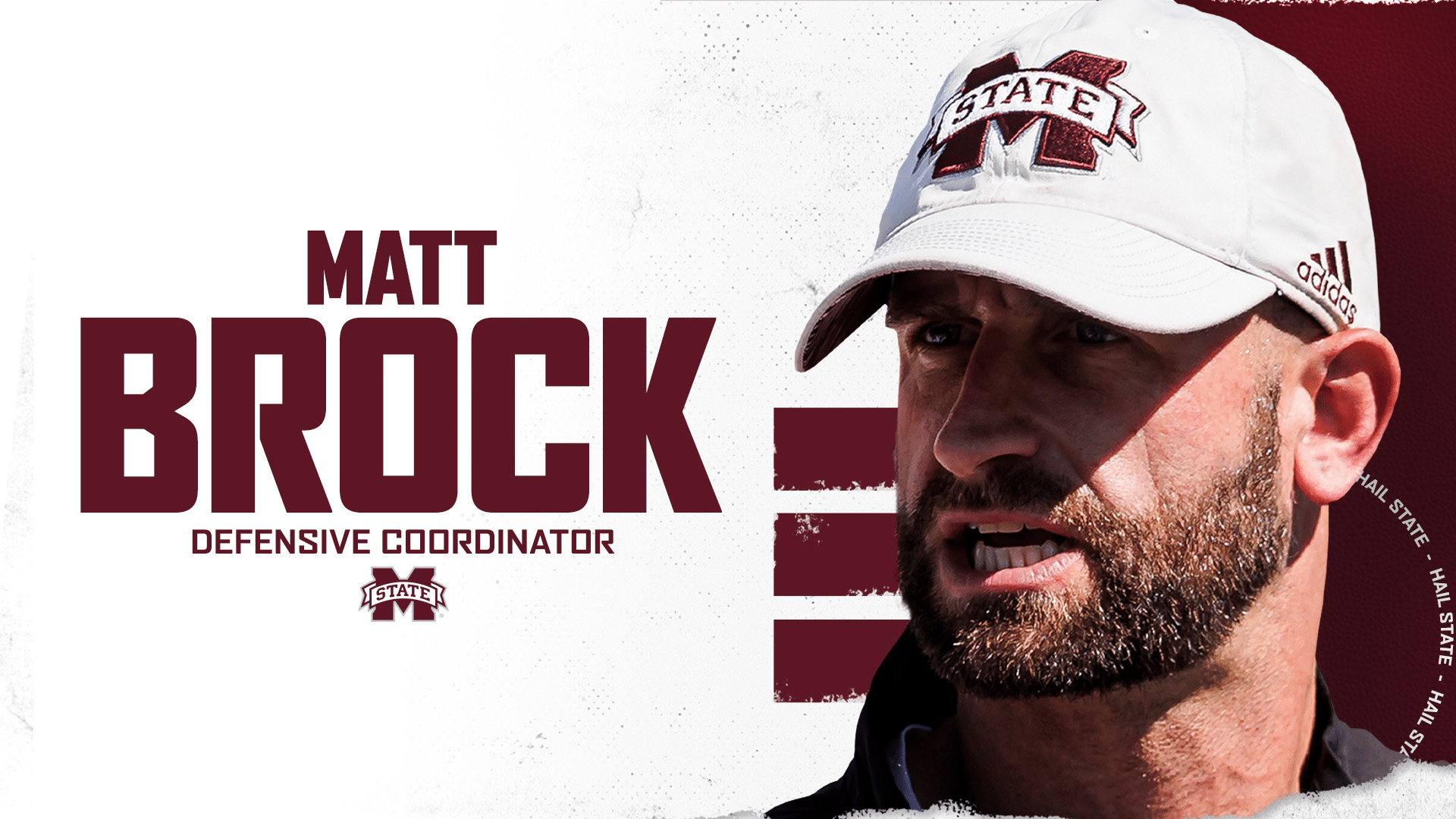Mississippi State promotes Matt Brock to defensive coordinator ...