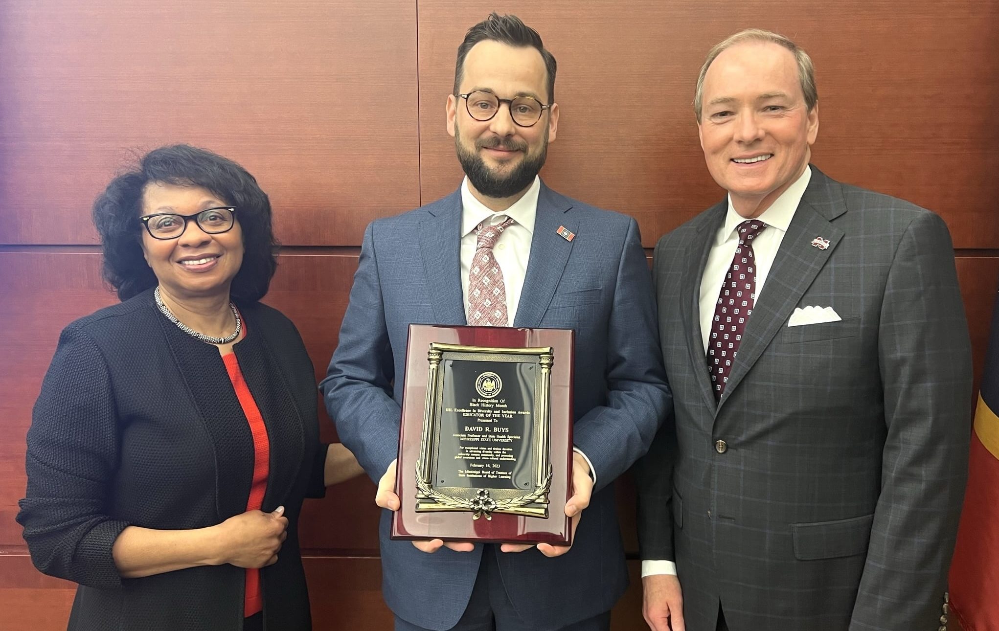 Mississippi State's Dr. David Buys named Diversity Educator of the Year ...