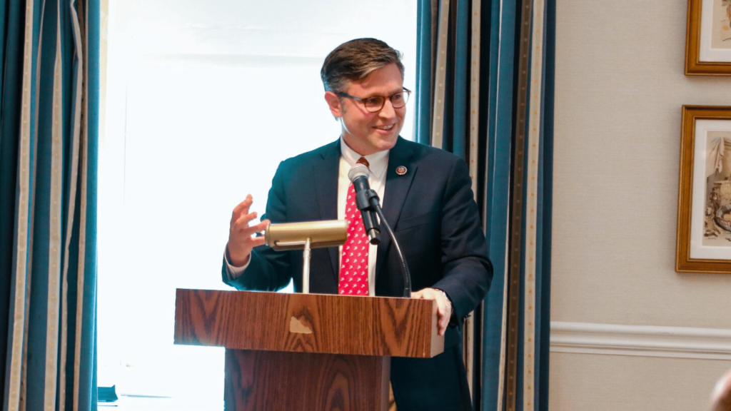 U.S. Speaker of the House Mike Johnson opens up on recent issues facing ...
