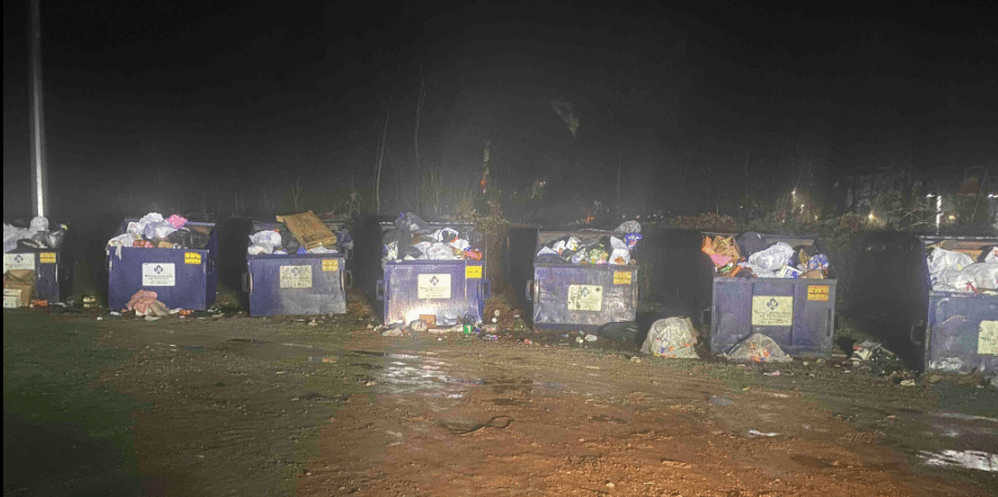 Two arrested after baby found behind dumpster at Marshall County mobile ...
