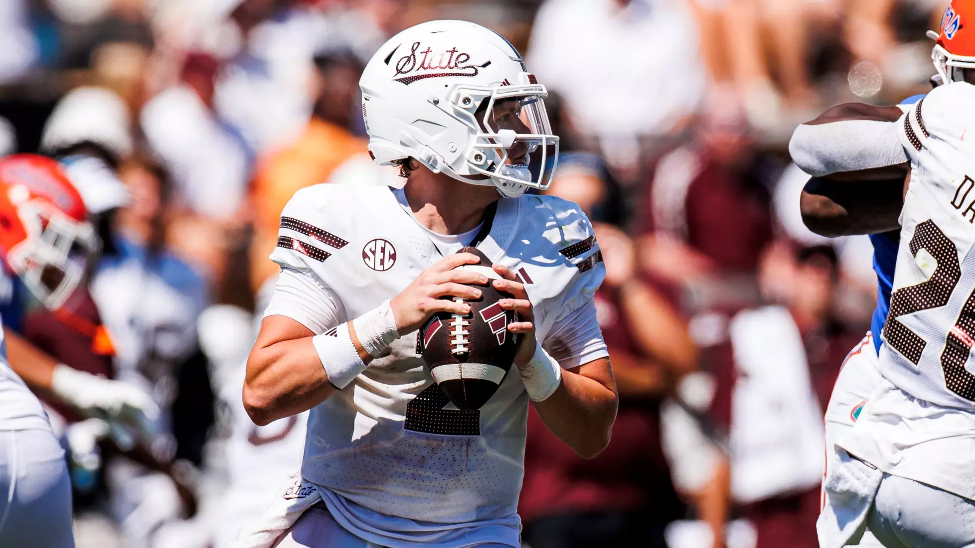 Mississippi State quarterback Blake Shapen announces return for 2025 ...