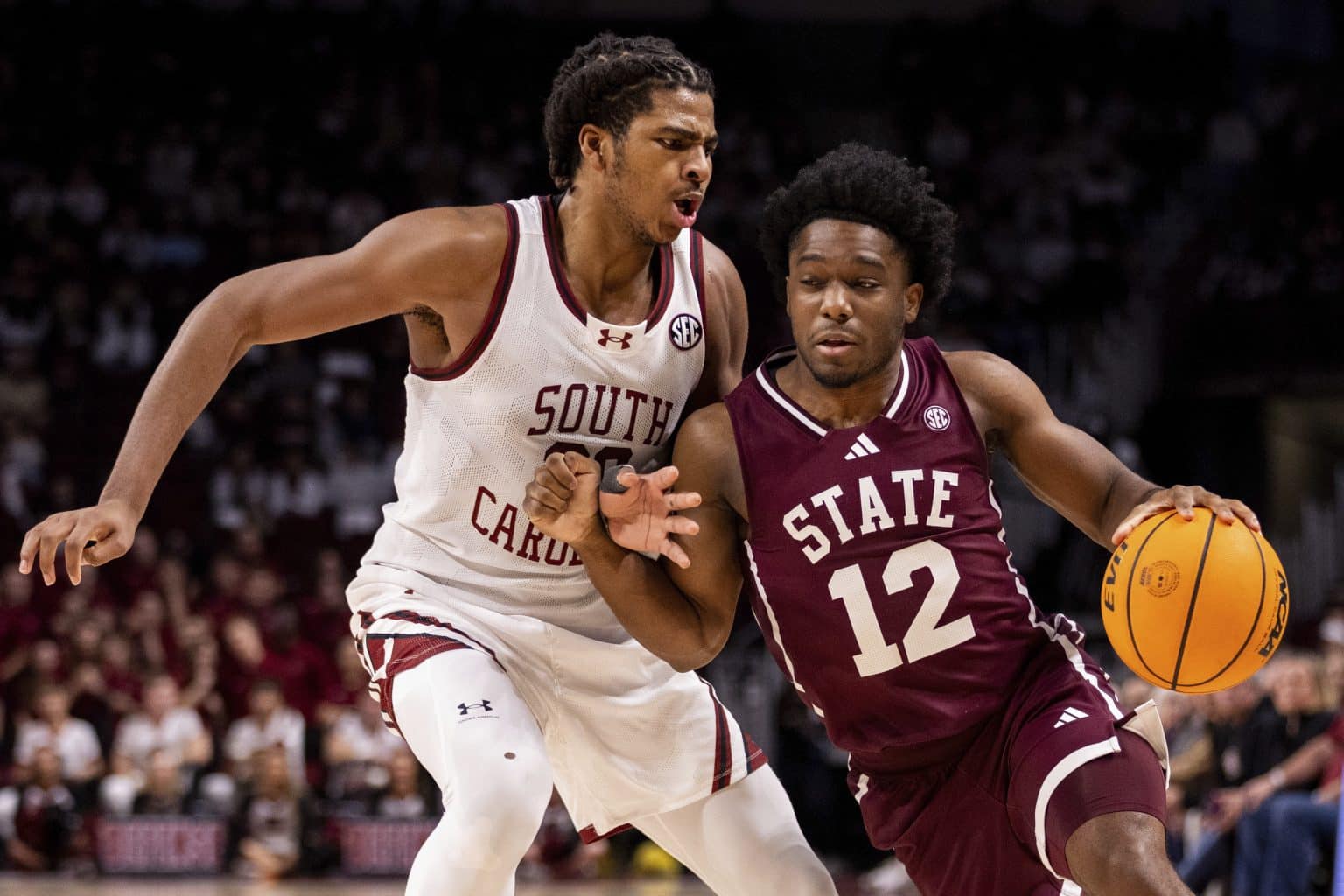 MCBB: Hubbard's OT free throws rescue No. 14 Mississippi State in 65-60 ...