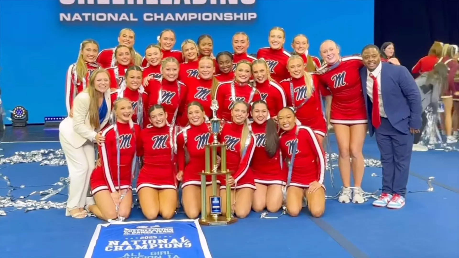 Ole Miss cheer makes history with D1A All Girl National Title ...