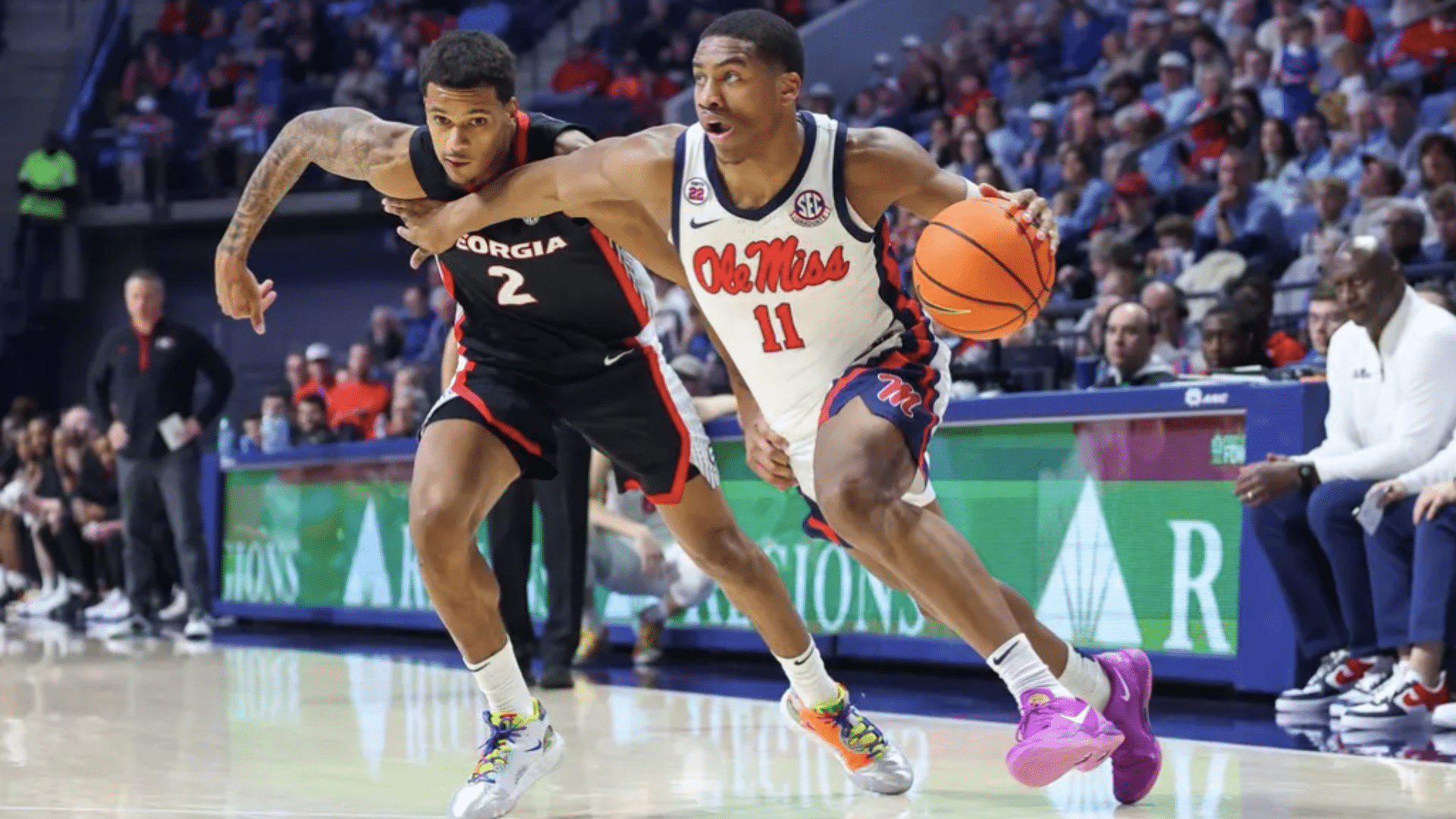 MCBB: No. 24 Ole Miss leans on defense, veteran presence in 63-51 win ...
