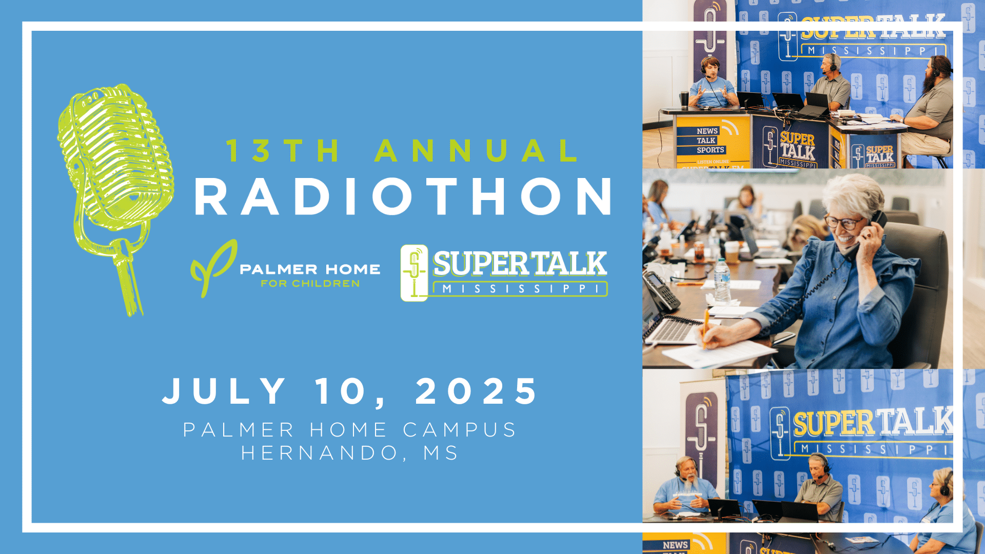 SuperTalk Mississippi Media and Palmer Home to partner for annual ...