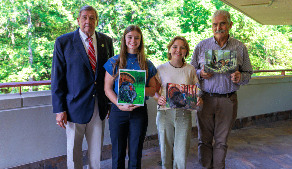 Winners of Mississippi's first-ever wild turkey stamp art contest ...