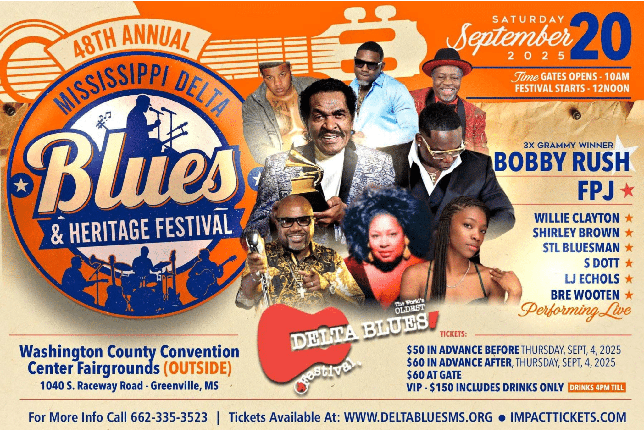 Mississippi Delta Blues and Heritage Festival returns for 48th year ...