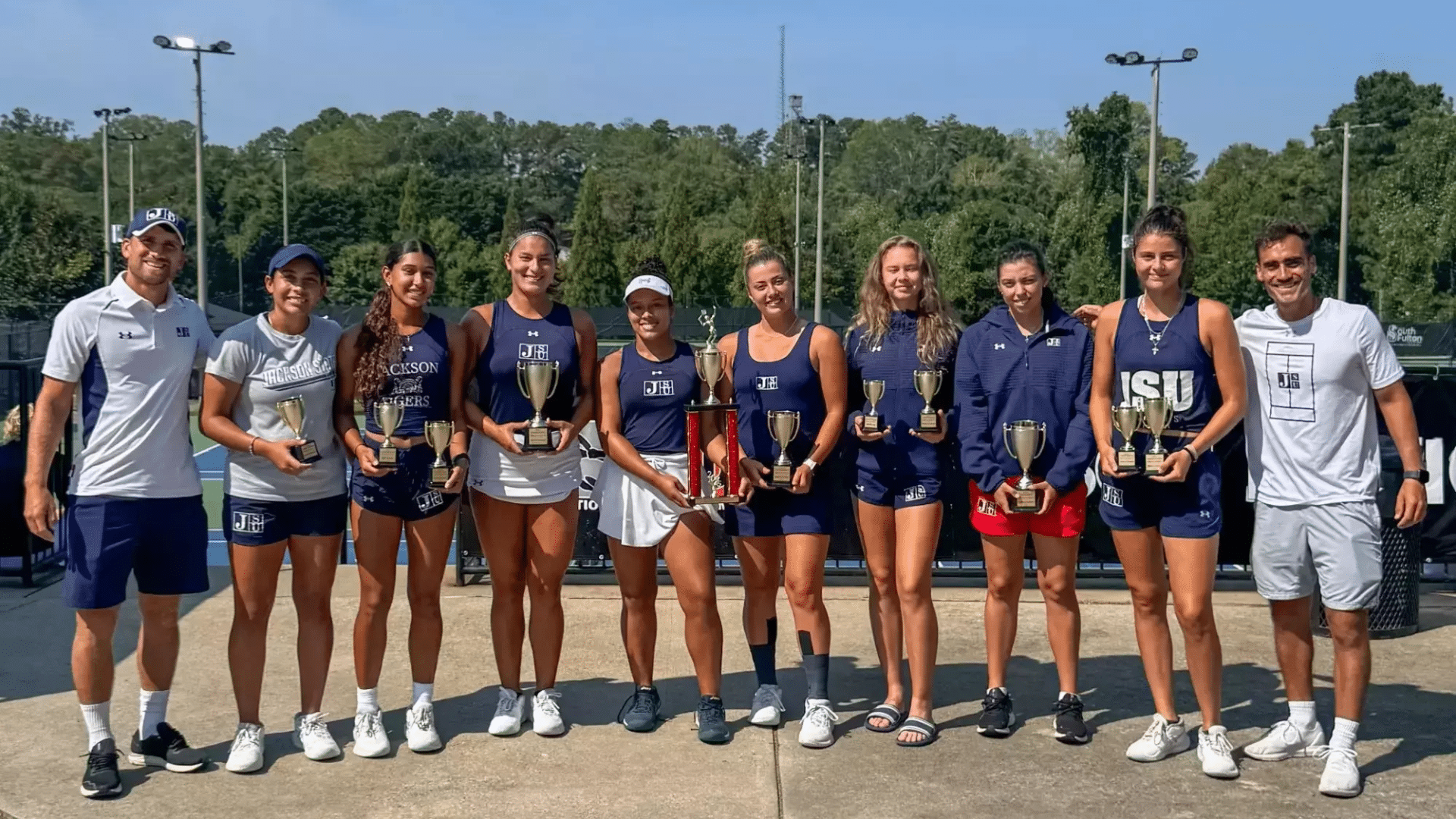 Jackson State women's tennis crowned HBCU national champions ...