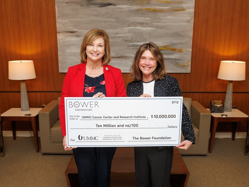 UMMC receives $10 million donation for cancer research center ...